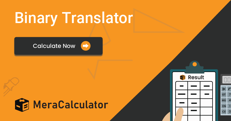 Binary Translator - Online Binary translator to English Binary Translator - Online Binary translator to English