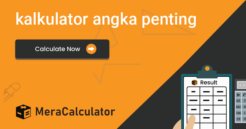kalkulator angka penting - kalkulator angka signifikan